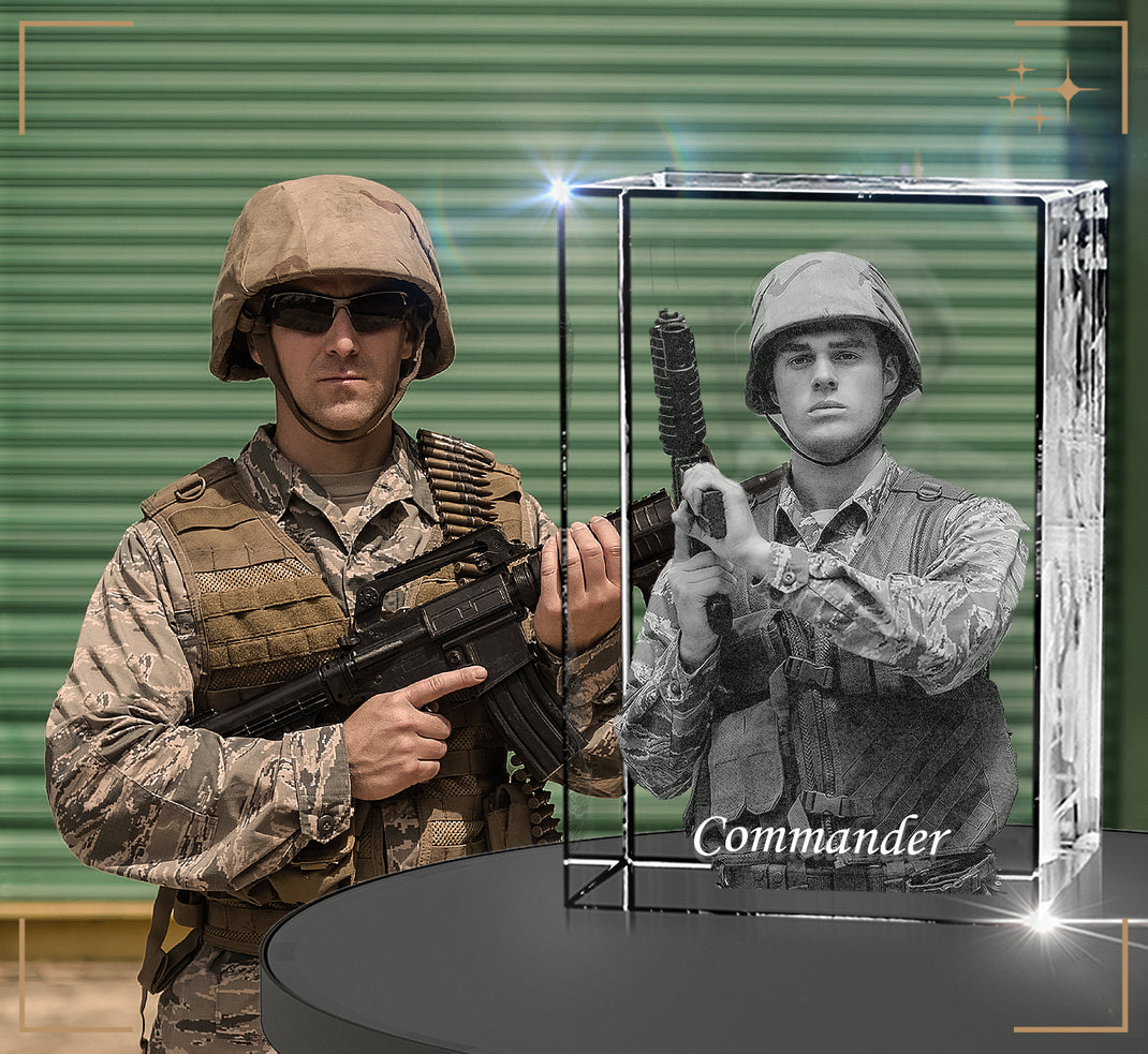 3D Crystal Cube Portrait – CAPTUR3D